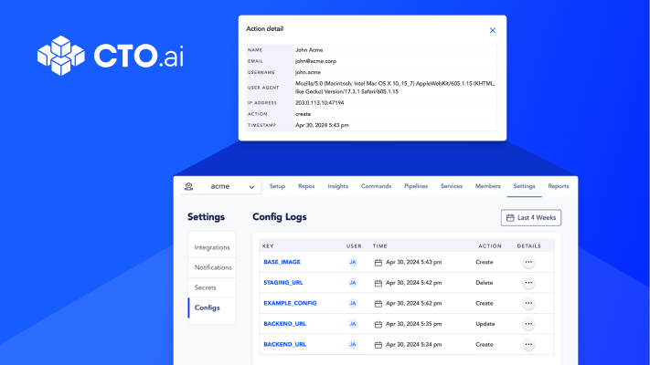 Enhance accountability and visibility with Secrets and Configs Audit Trails
